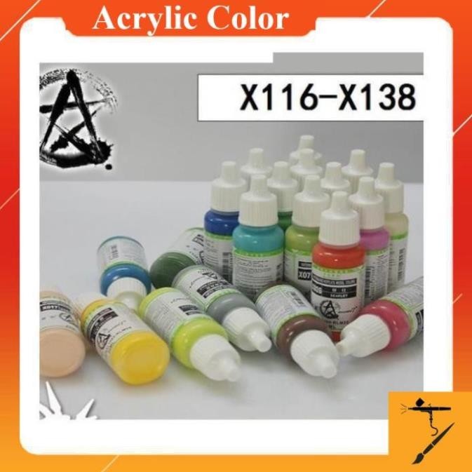 Sơn mô hình Arylic sunin7 [ X116 - X135 ] | Shopee Việt Nam