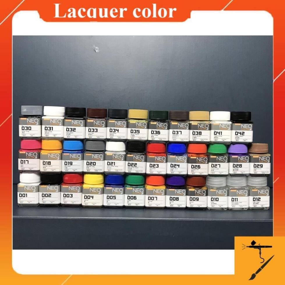 [ RẺ VÔ ĐỊCH ] [Màu cơ bản] JW001 - JW042 [Jumpwind] Sơn mô hình NEO ...