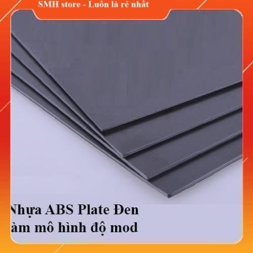 Nhựa ABS " Plate Đen " làm mô hình độ mod manwah | Shopee Việt Nam