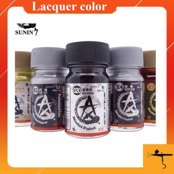 [Sunin7] Sơn mô hình Metalic (màu siêu kim loại) | Shopee Việt Nam