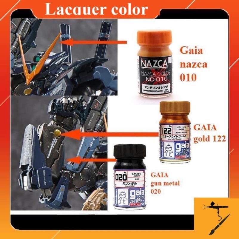Sơn Gaia metalic G121-136 (Lacquer) - SẢN PHẨM CAO CẤP | Shopee Việt Nam