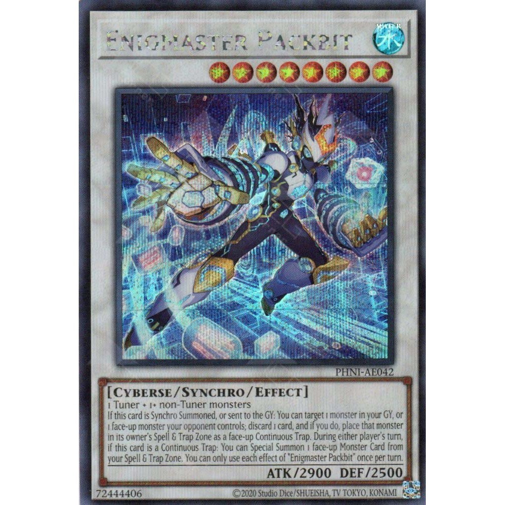[ Bài Yugioh Chính Hãng ] PHNI-AE042 Enigmaster Packbit | Shopee Việt Nam