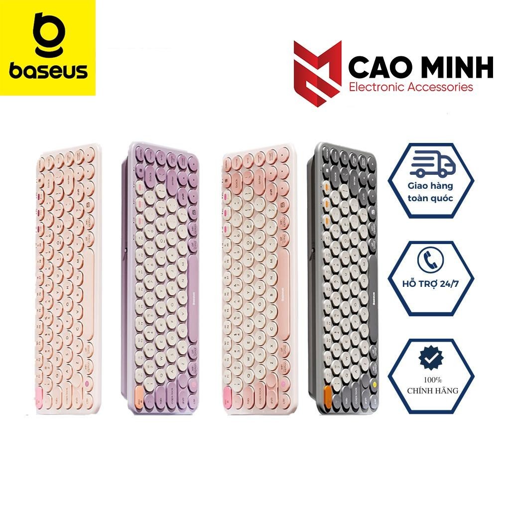 Bàn Phím Không Dây Baseus K01A K01B Thiết Kế Sang Trọng, Bền Bỉ, Siêu ...