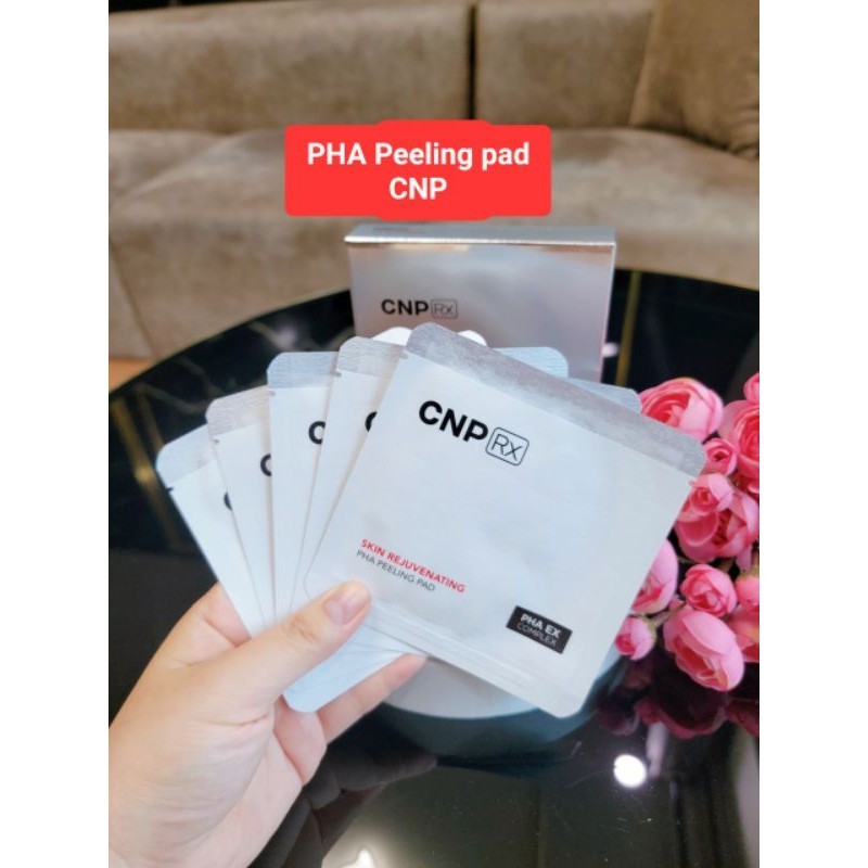 [ Date 2026] PHA peeling pad CNP trẻ hóa da ( hộp 5 túi 2 miếng/túi ...