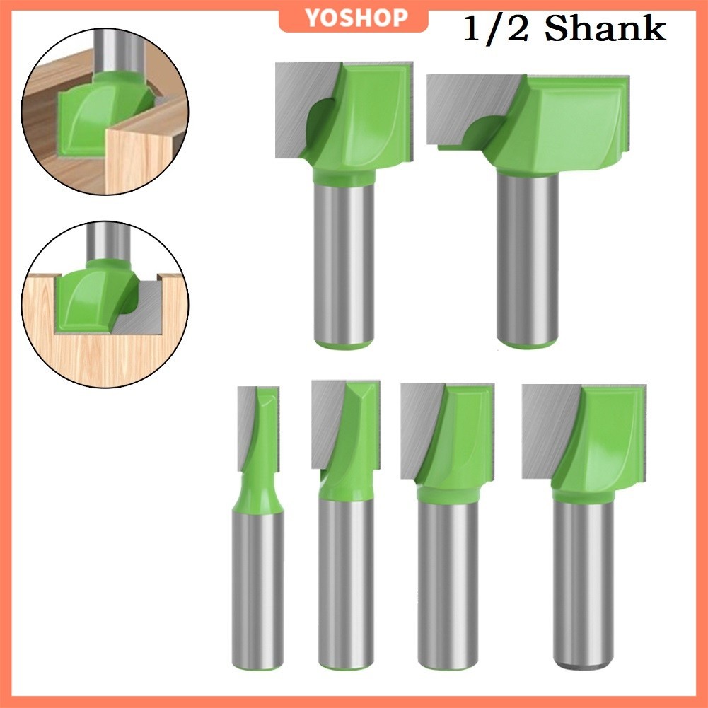 Ysp 1PC 12.7mm Shank Cleaning Bottom Router Bit Phay Cắt Khắc Chế Biến ...