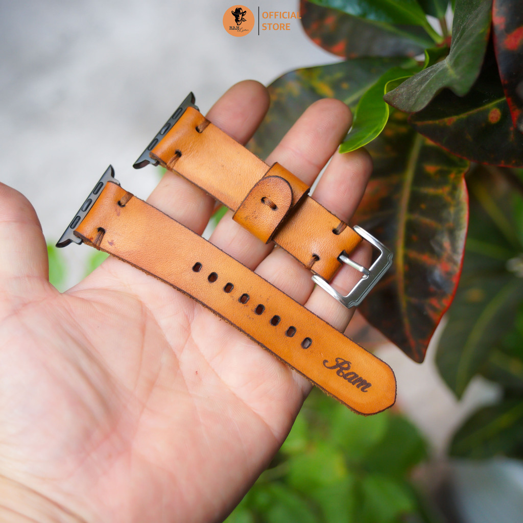 Dây Đồng Hồ Handmade AW 2,3,4,5,6,7,8, AW Ultra Da Bò Thanh Lịch RAM ...