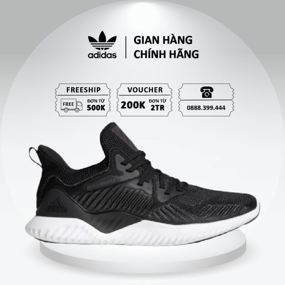 | CHÍNH HÃNG | Giày Adidas Running Alphabounce 'Black White' AC8273 ...