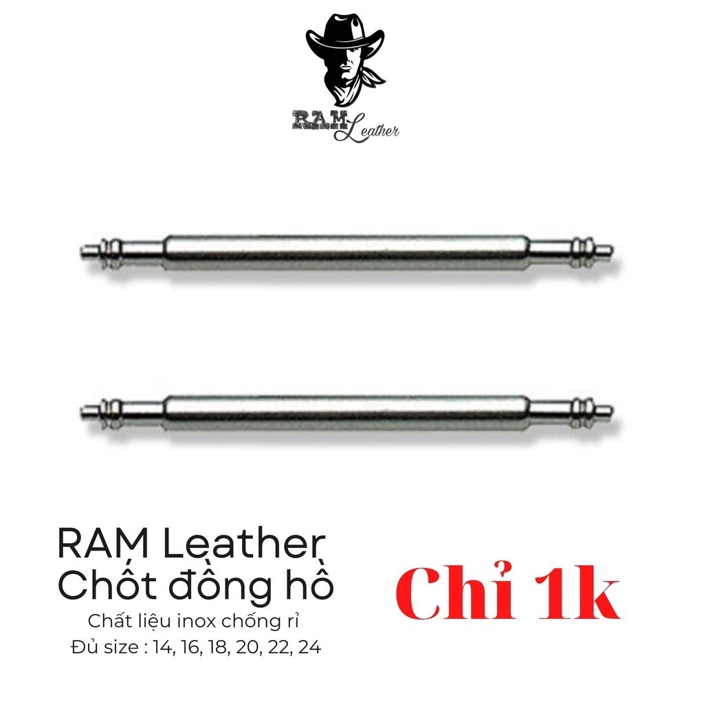 Hai Chốt Đồng Hồ Inox Loại Xịn Cao Cấp, Đòn gánh, sping bar | Shopee ...