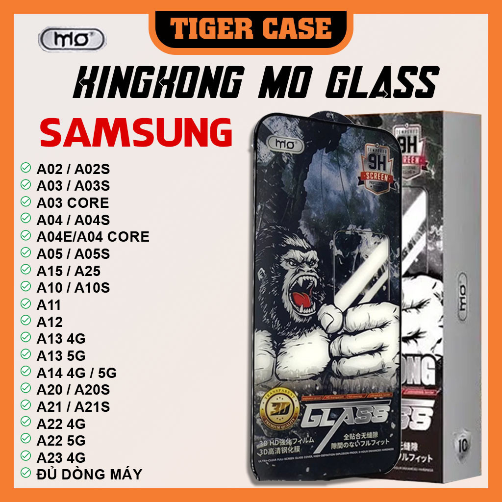 Cường lực KK MO Samsung A15 A25 A35 A55 A05 A05s A02 A02s A03 A03s A04 A10 A11 A12 A13 A1 A20 ...