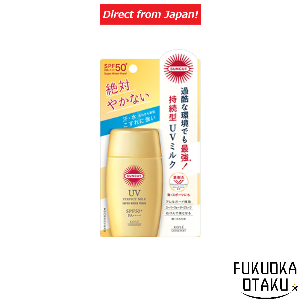 Kose Cosmeport Suncut Perfect UV Milk 60ml Sunscreen SPF50+ PA++++ [Direct from Japan] BK002 ...