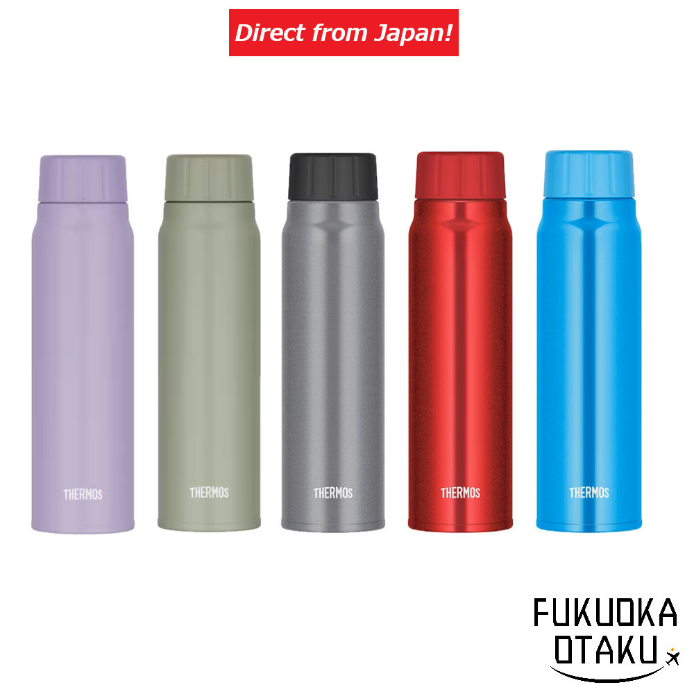 THERMOS Cold Carbonated Beverage Bottle - Cold Drink Only - 500ml FJK-500 Water Bottle [Direct ...