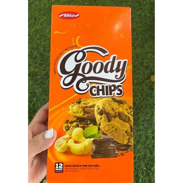 GOODY CHIP COOKIE ĐIỀU/SOCOLA DỪA Hộp 144g | Shopee Việt Nam
