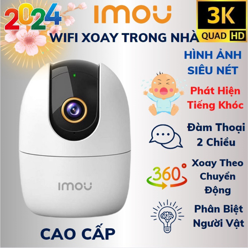 Camera Wifi IMOU Trong Nhà A22, A22EP, A2 2M 1080P, A42P 4M 2K, A32EP ...