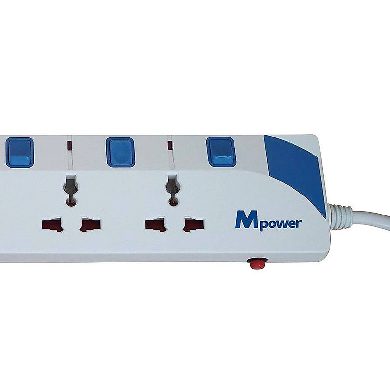 Ổ Cắm Điện Có Nắp Che 4 Lỗ 3 Chân Mpower MP-243S - 3 Mét | Shopee Việt Nam