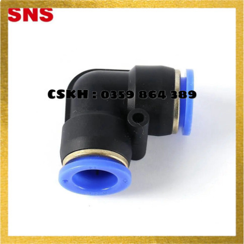 Cút nối nhanh khí nén SNS PV - Đầu nối góc khí nén SPV - Đồi nối vuông góc PV - Cút nối nhanh PV ...