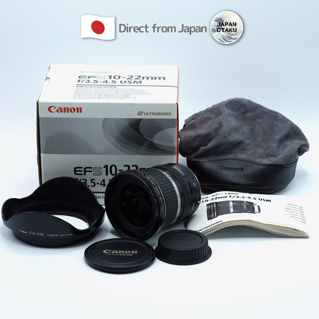 [Used in Japan] Canon EF-S 10-22mm f/3.5-4.5 USM AF / MF camera lens ...