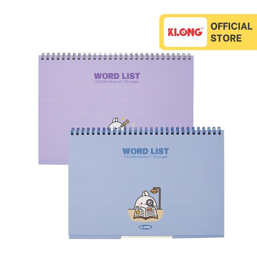 Sổ học từ vựng Word List KLONG B5 120 trang 100/76; MS: 917 ; | Shopee Việt Nam
