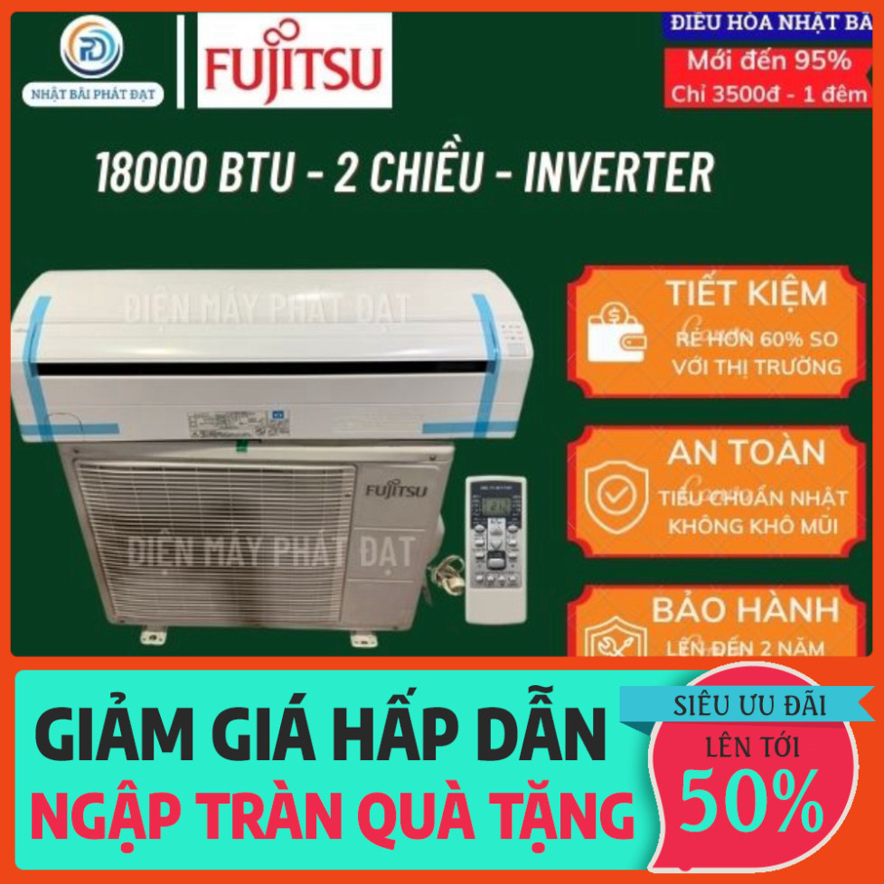Điều hòa 18000btu bãi Nhật, hàng nội địa Nhật 2 chiều inverter sử dụng ...