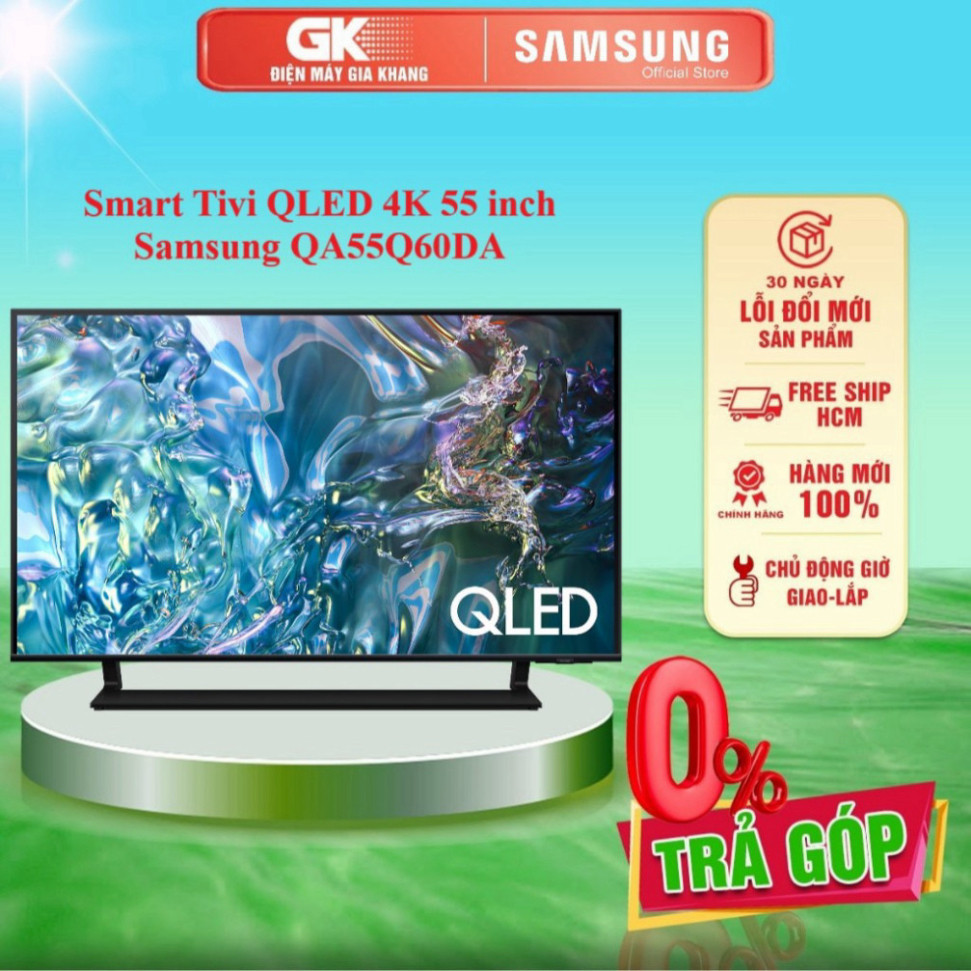 QA55Q60BA / QA55Q60DA - Smart Tivi QLED 4K 55 inch Samsung QA55Q60DA - Bảo Hành Chính Hãng ...