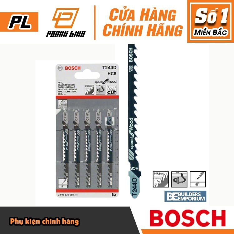 Lưỡi cưa lọng gỗ BOSCH T244D (bộ 5 lưỡi) | Shopee Việt Nam