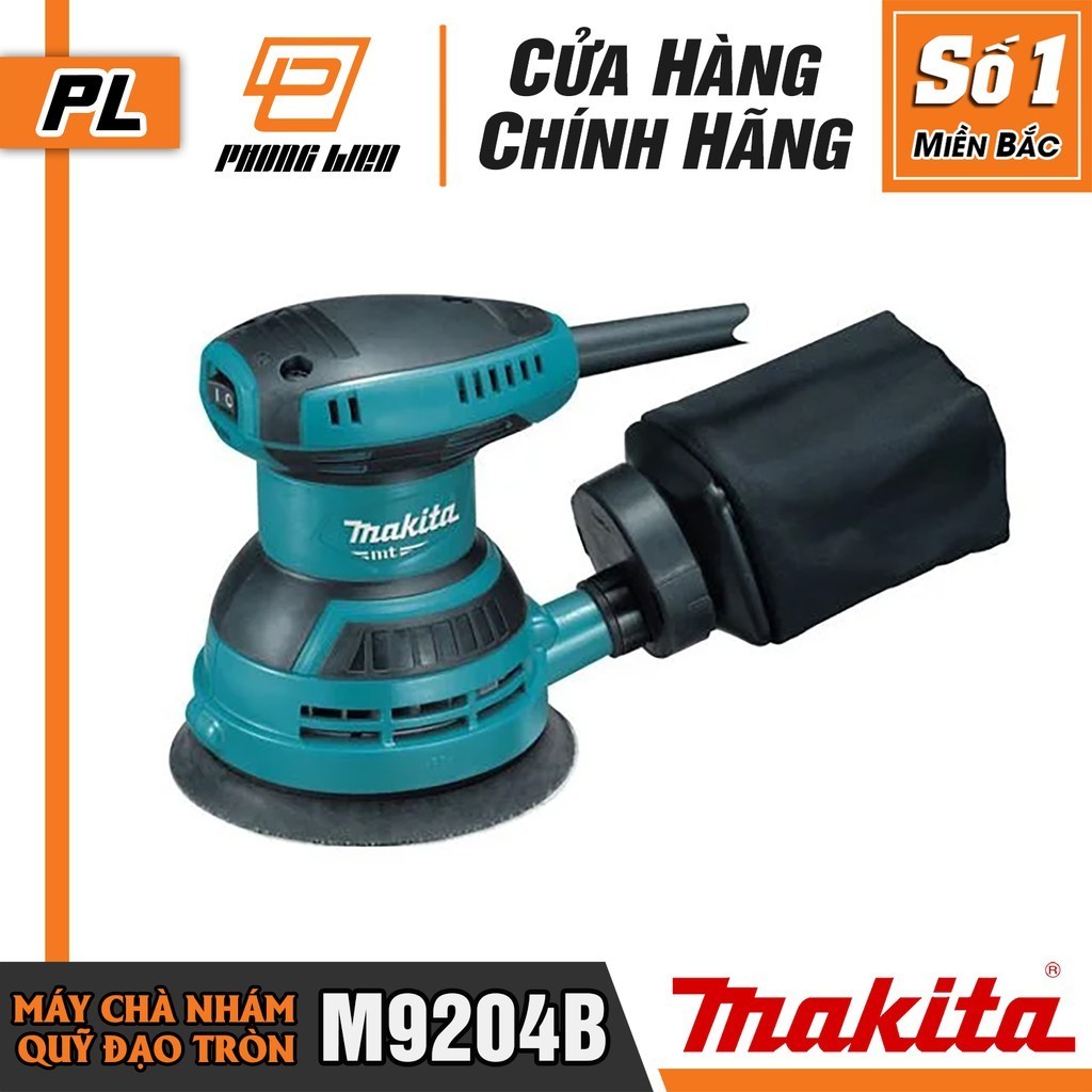 Máy Chà Nhám Makita Quỹ Đạo Tròn M9204B (240W-125MM) - Hàng Chính Hãng ...