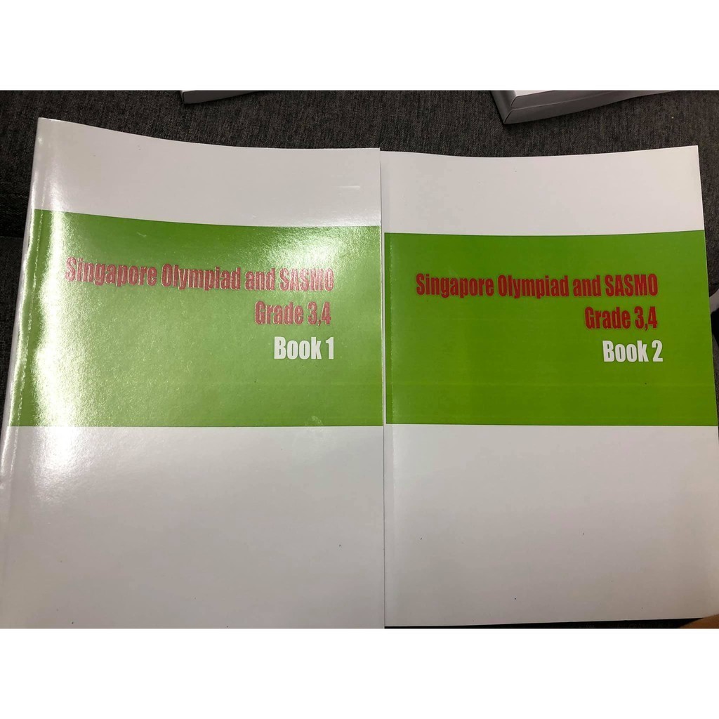 Bộ Bộ đề math - Sasmo - Grade 3.4 | Shopee Việt Nam