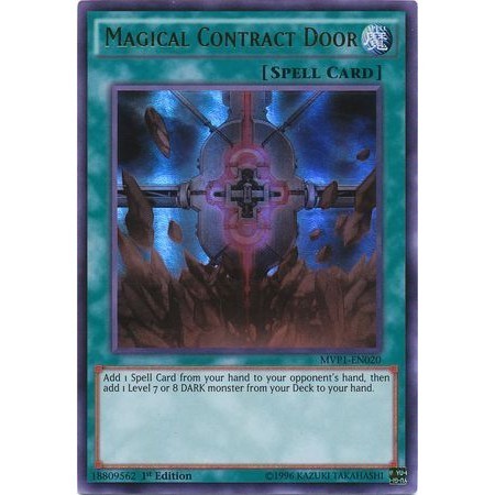 [ Bài Yugioh Chính Hãng ] Magical Contract Door - MVP1-EN020 - Ultra ...