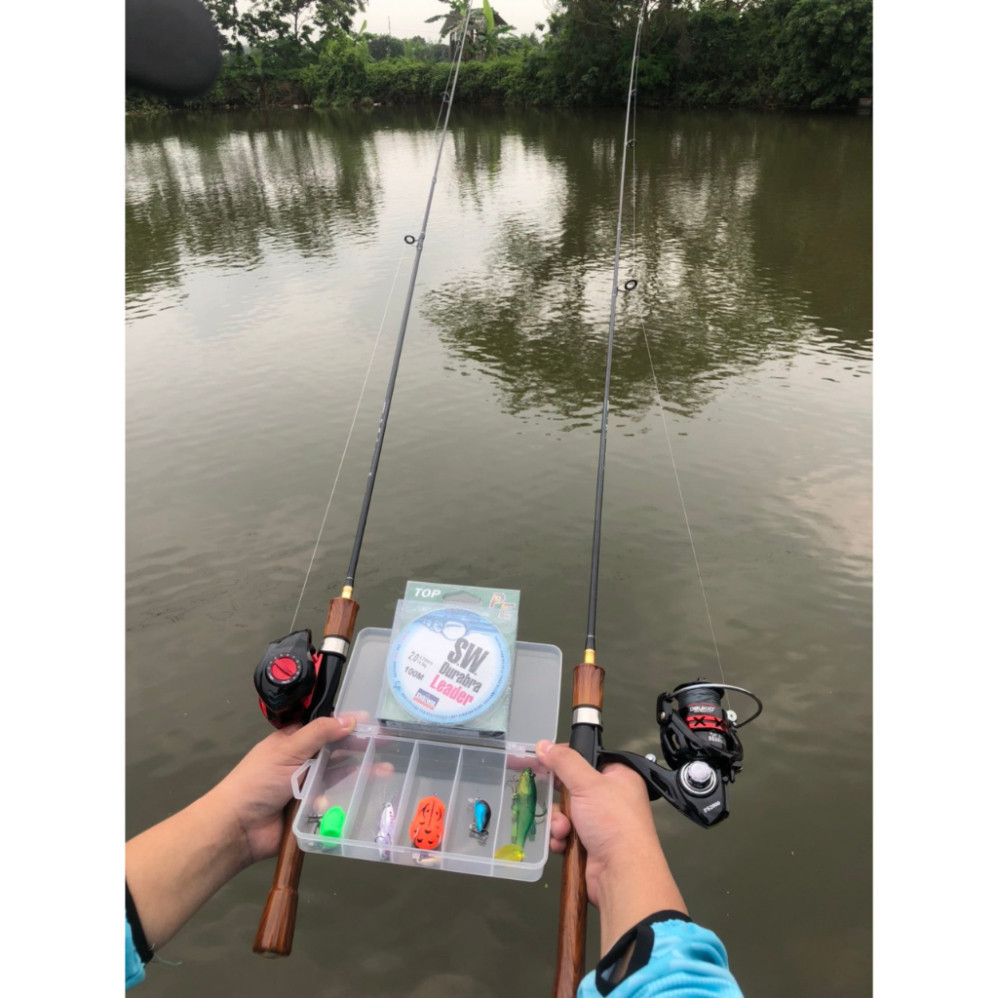 Bộ cần câu máy Lure UL + máy câu cá kim loại ( quà tặng ) | Shopee Việt Nam