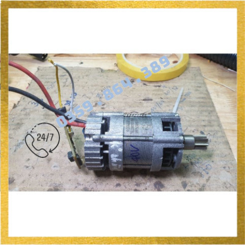 Motor BLDC liền điều tốc Ryobi, DC không chổi than, kích thước tương ...