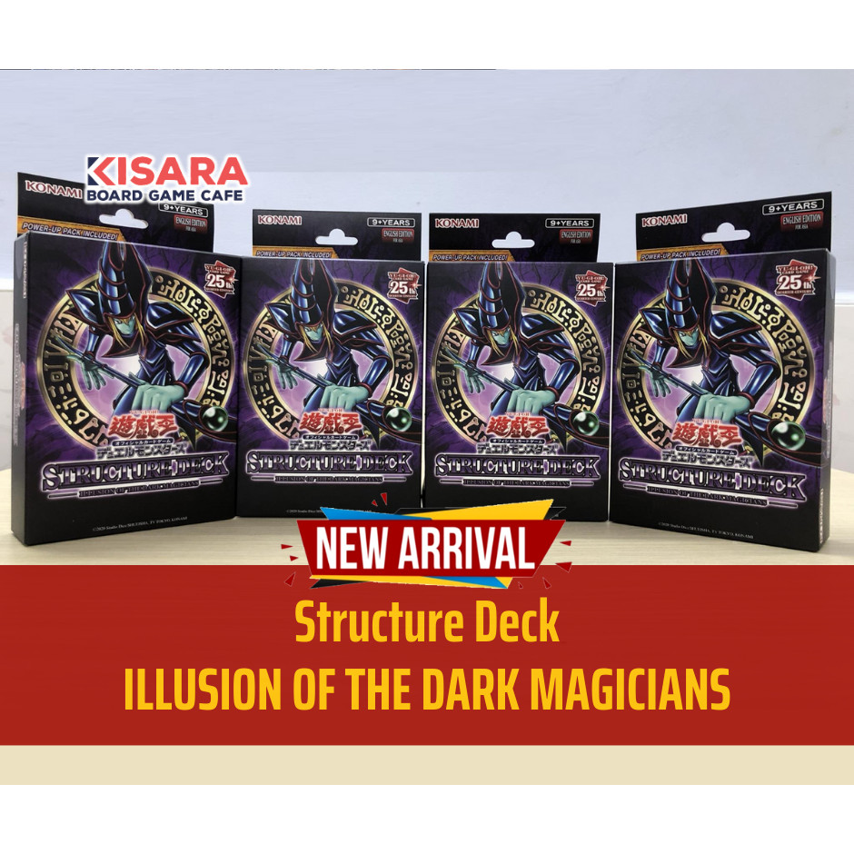 Structure Deck AE: Illusion of the Dark Magicians SDID [Bộ Bài Yugioh ...