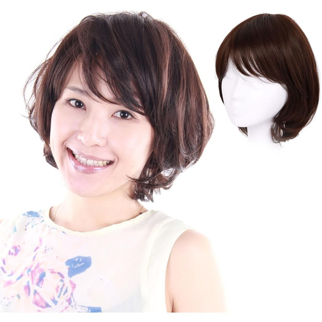 Direct from Japan WATASHI GENKI Medical Wig Human Hair Fluffy ...