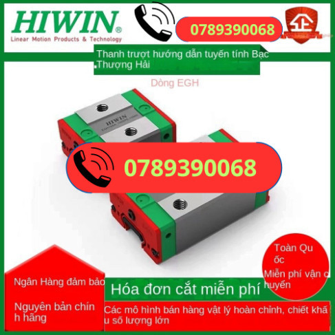 Đài Loan Thượng Ngân Hiwin Thấp Lắp Ráp Đường Ray Dẫn Hướng Thanh Trượt ...