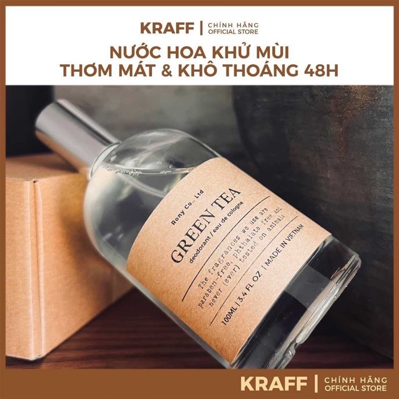 (BEST SELLER) NƯỚC HOA KHỬ MÙI TRÀ XANH - Thơm sạch 48h | Shopee Việt Nam