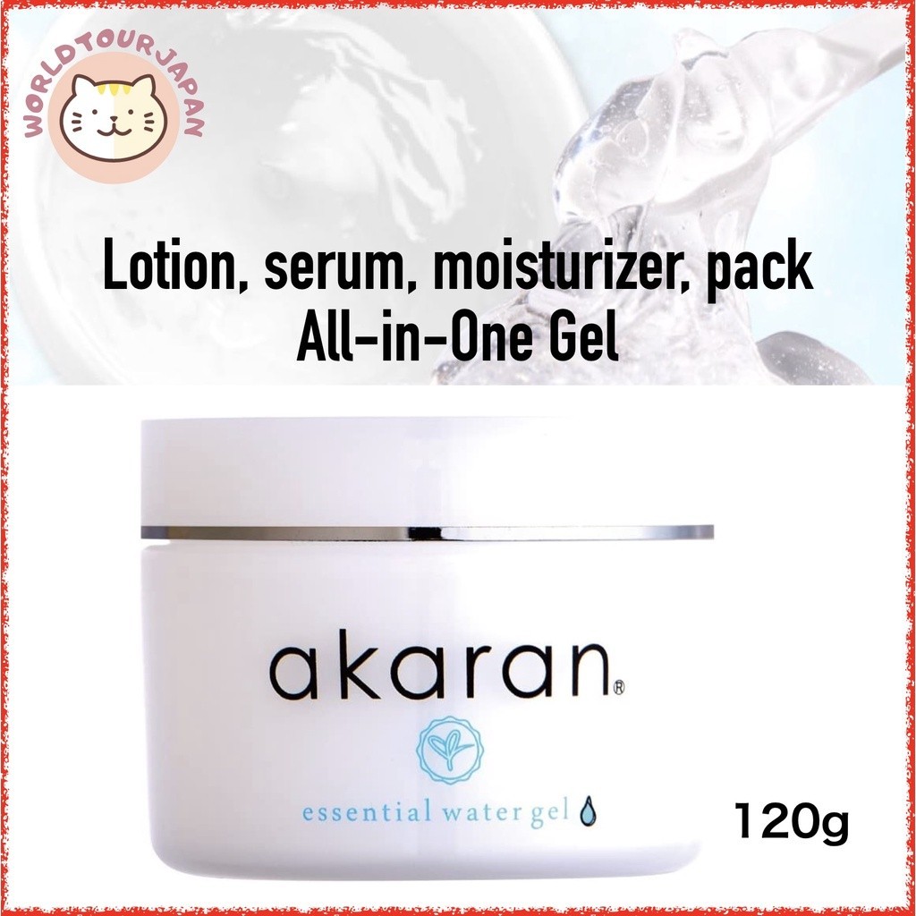 [ All In One Gel ] AKARAN Essential Water Gel 120g / Dưỡng da đa chức ...