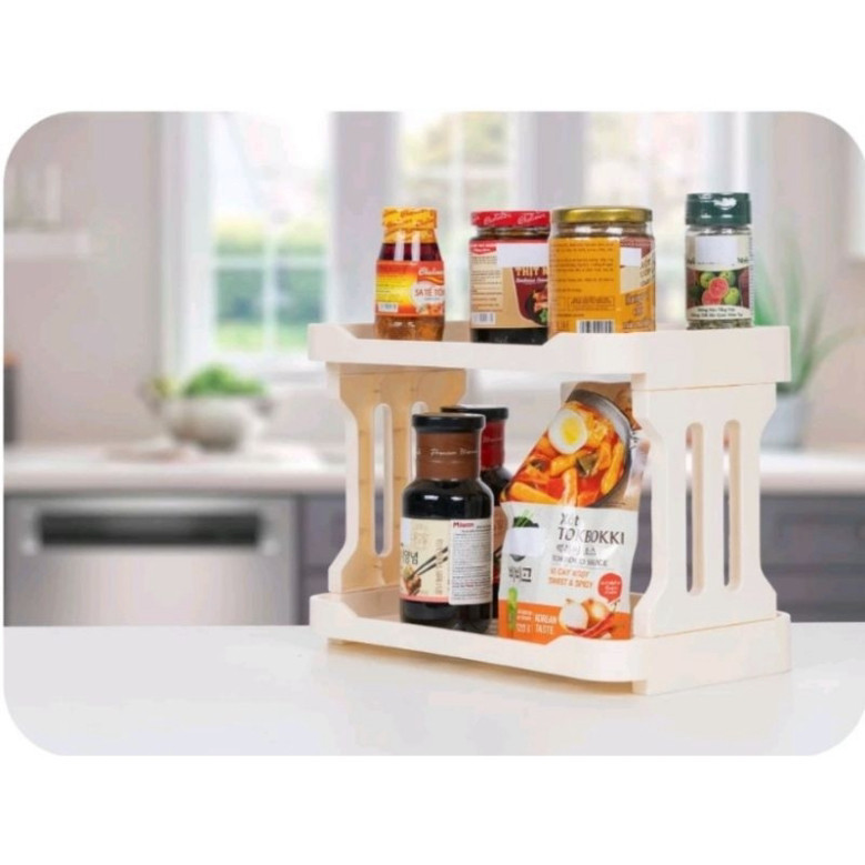 Kệ mini 2 tầng, kệ gia vị, kệ nhà bếp để đồ đa năng 5590_2 | Shopee ...