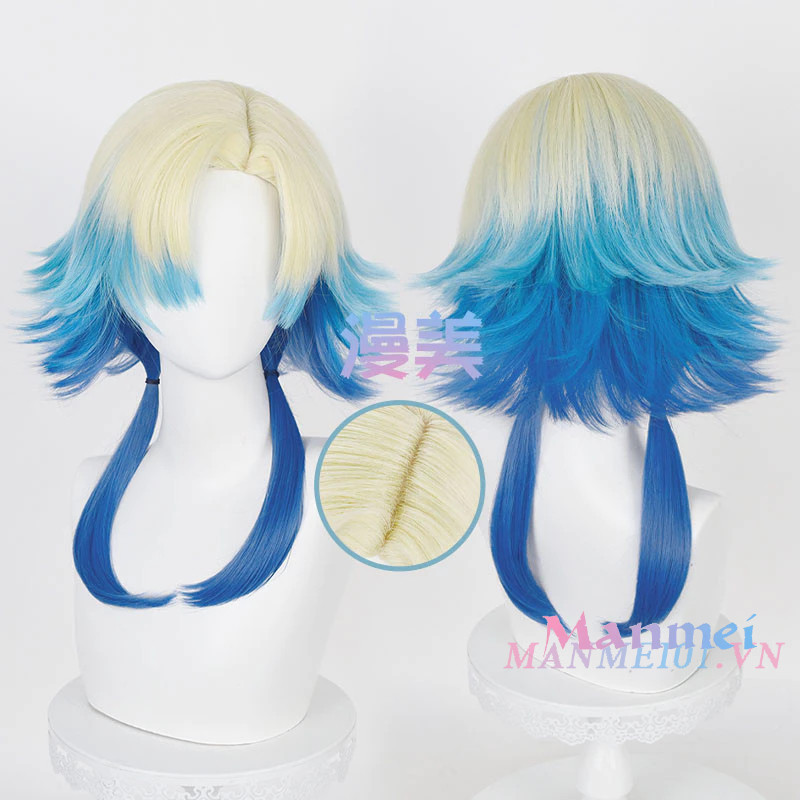 【100% Manmei】 Michael Kaiser Wig BLUE LOCK Cosplay Phù hợp với kích ...
