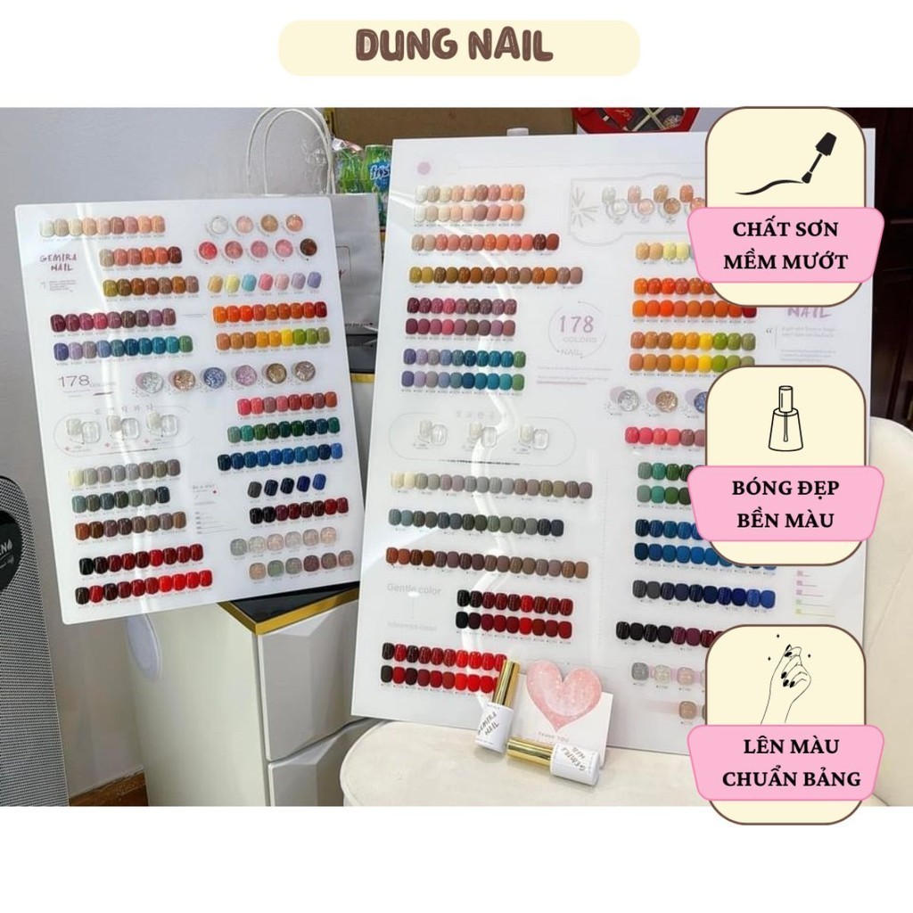 Set sơn gel 178 màu MINAYIN chính hãng set sơn gel thạch nhũ 178 màu ...
