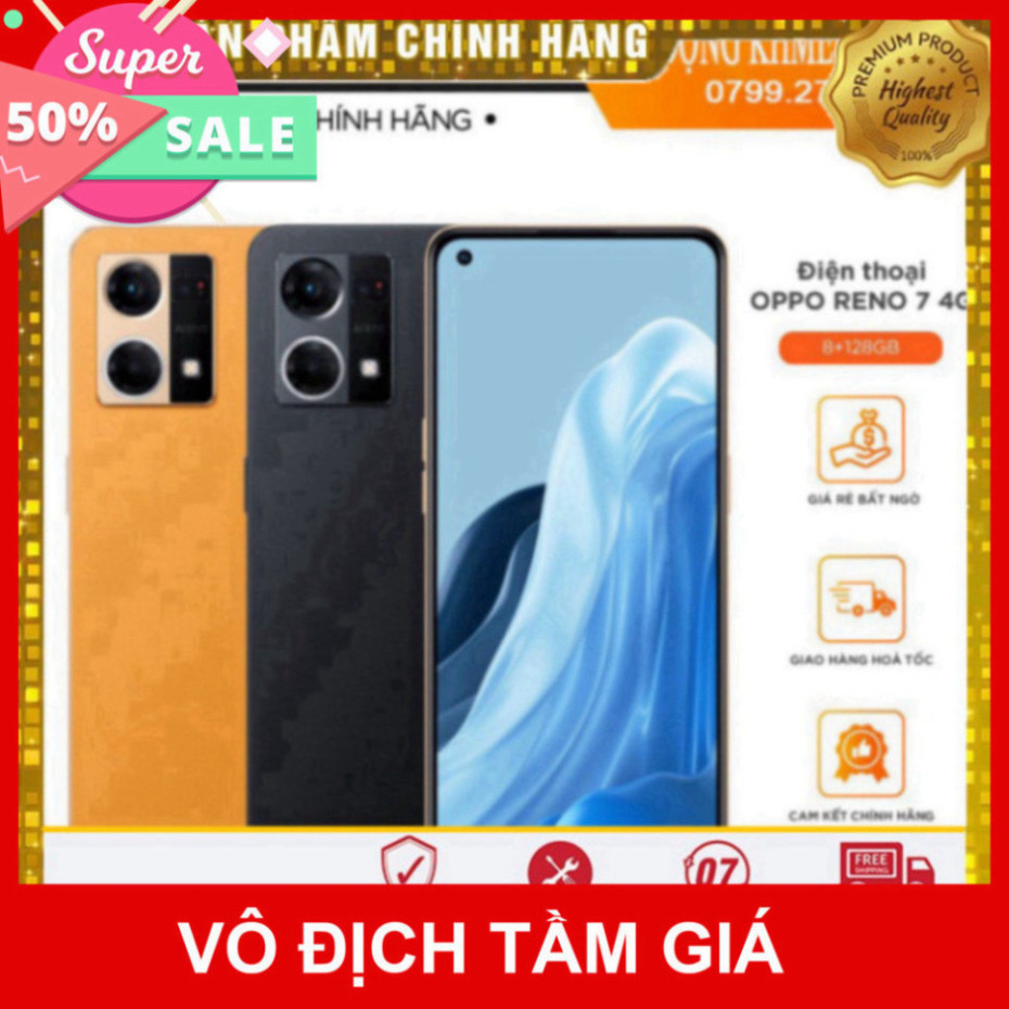 Oppo Reno 7 4G Ram 8G bộ nhớ 128GB Snapdragon 680 máy zin chính hãng ...