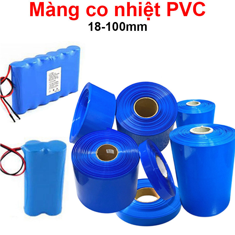 Màng co nhiệt PVC bọc Cell 18mm - 100mm || | Shopee Việt Nam