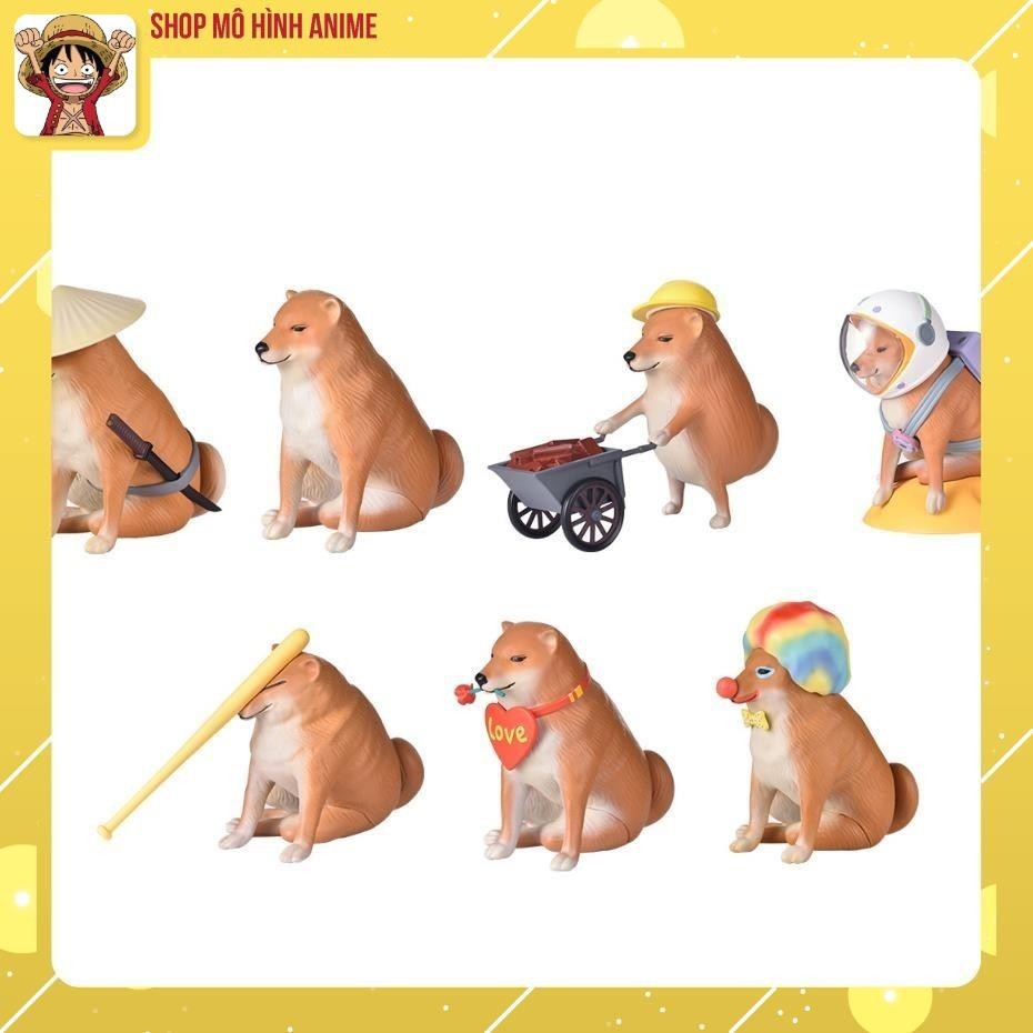 [Chính Hãng] Mô Hình Chú Chó ShiBa Cheems, Hộp Mù Blind Box, Meme ...