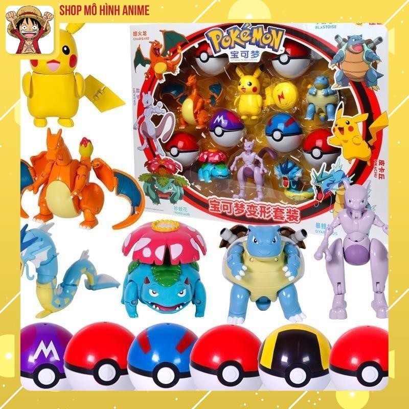 Đồ Chơi Quả Cầu Pokemon Lắp Ghép Biến Hình, Đồ Chơi Sáng Tạo Cho Bé ...