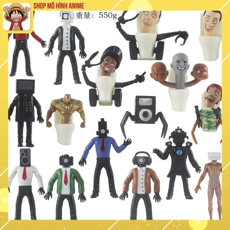 Mô Hình Nhân Vật Skibidi Toilet Man Với Tivi Âm Thanh Người Đàn Ông ...