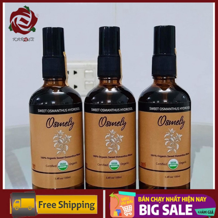 [Karose] Nước Cất Hoa Mộc Hương Hữu Cơ Karose Osmely 100ml | Shopee ...