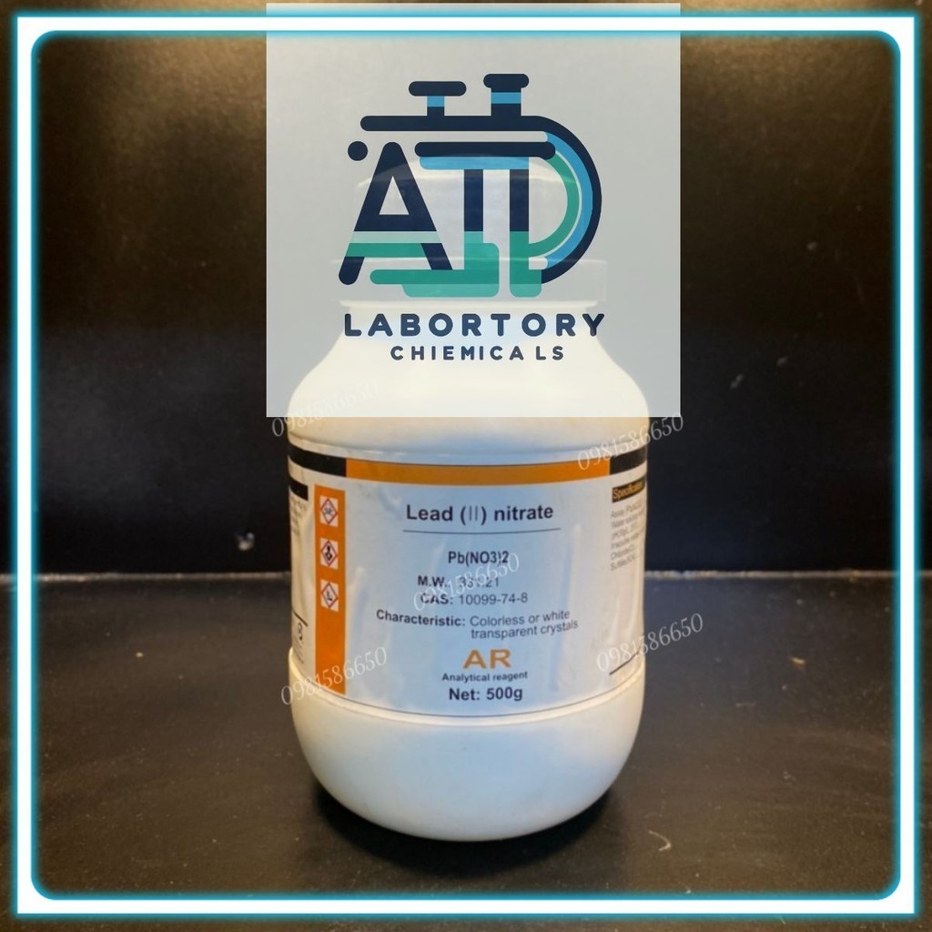 Hóa Chất Chì Nitrat Lead Nitrate, CAS 10099-74-8, PB(NO3)2, XILONG,500g ...