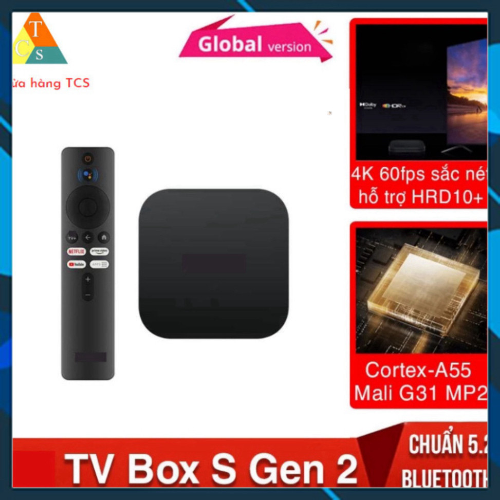 Android TV XM TV Box S 2nd Gen 4K HDR Google TV với Google Assistant ...