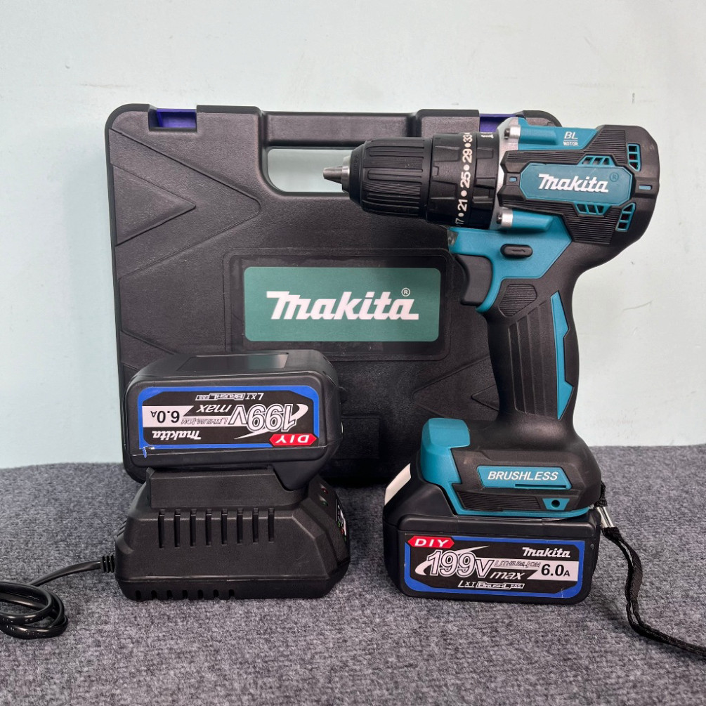 Máy khoan pin cầm tay máy bắn vít không chổi than makita 199v BẢO HÀNH 6 THÁNG . | Shopee Việt Nam