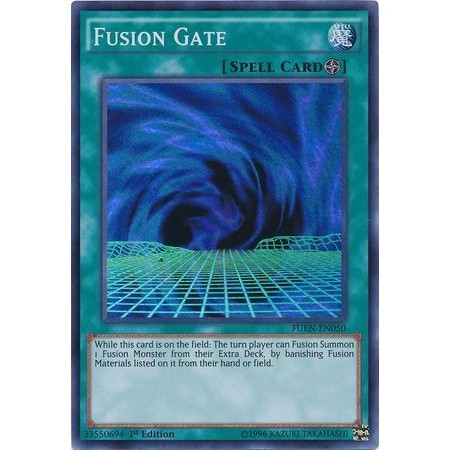 [ Bài Yugioh Chính Hãng ] Fusion Gate - FUEN-EN050 - Super Rare 1st ...