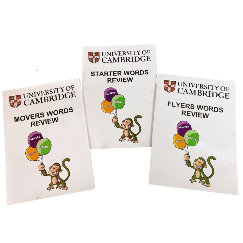 Vở viết Cambridge Starters Movers Flyers words review | Shopee Việt Nam