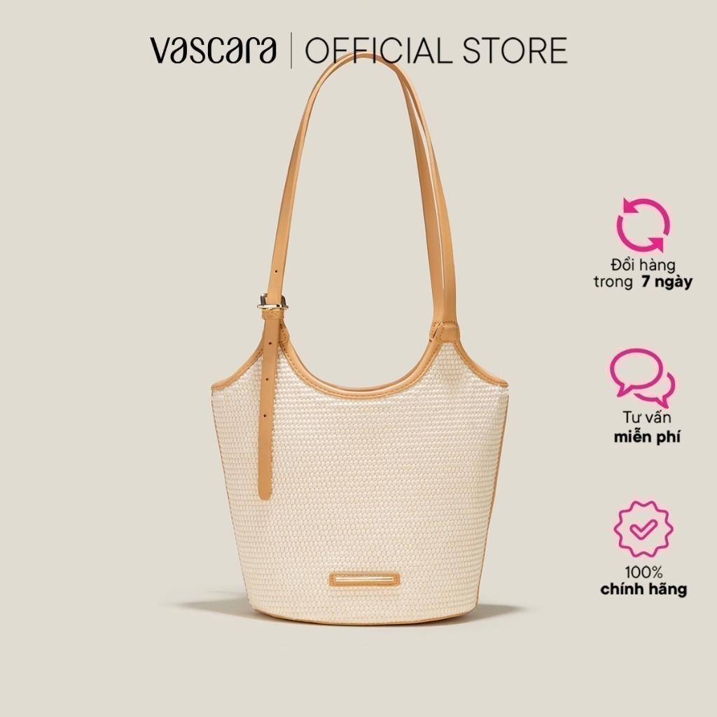 Vascara Túi Tote Vintage Phối Cói - TOT 0130 | Shopee Việt Nam