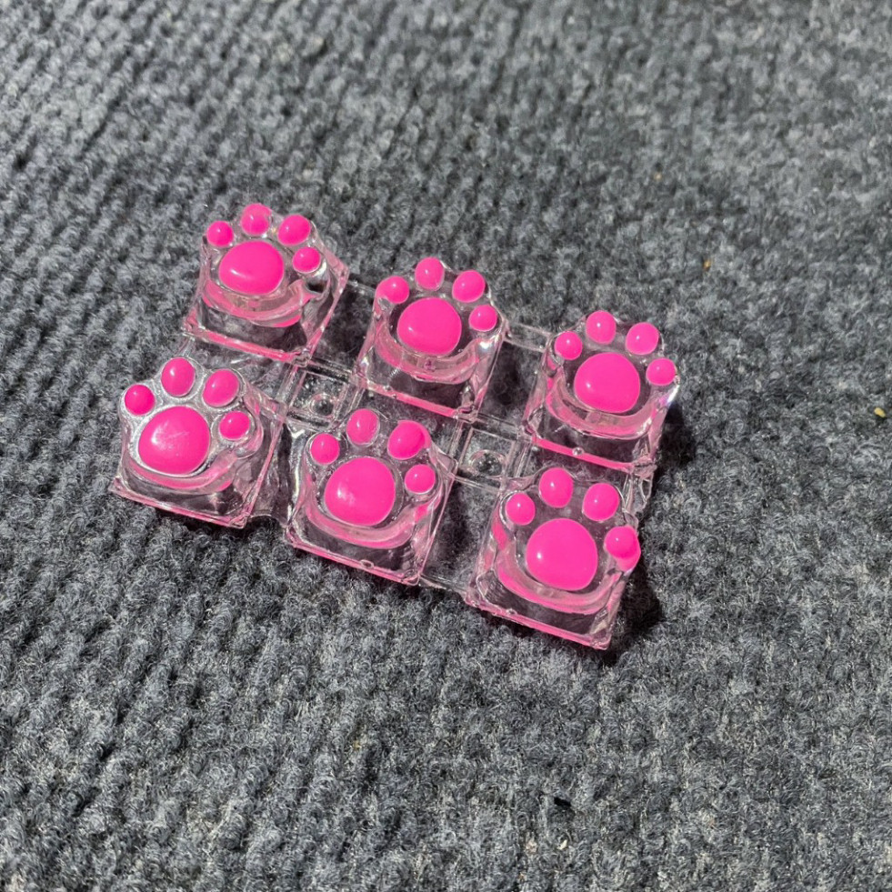 keycap lẻ keycap chân mèo keycap cute - keycap hali | Shopee Việt Nam